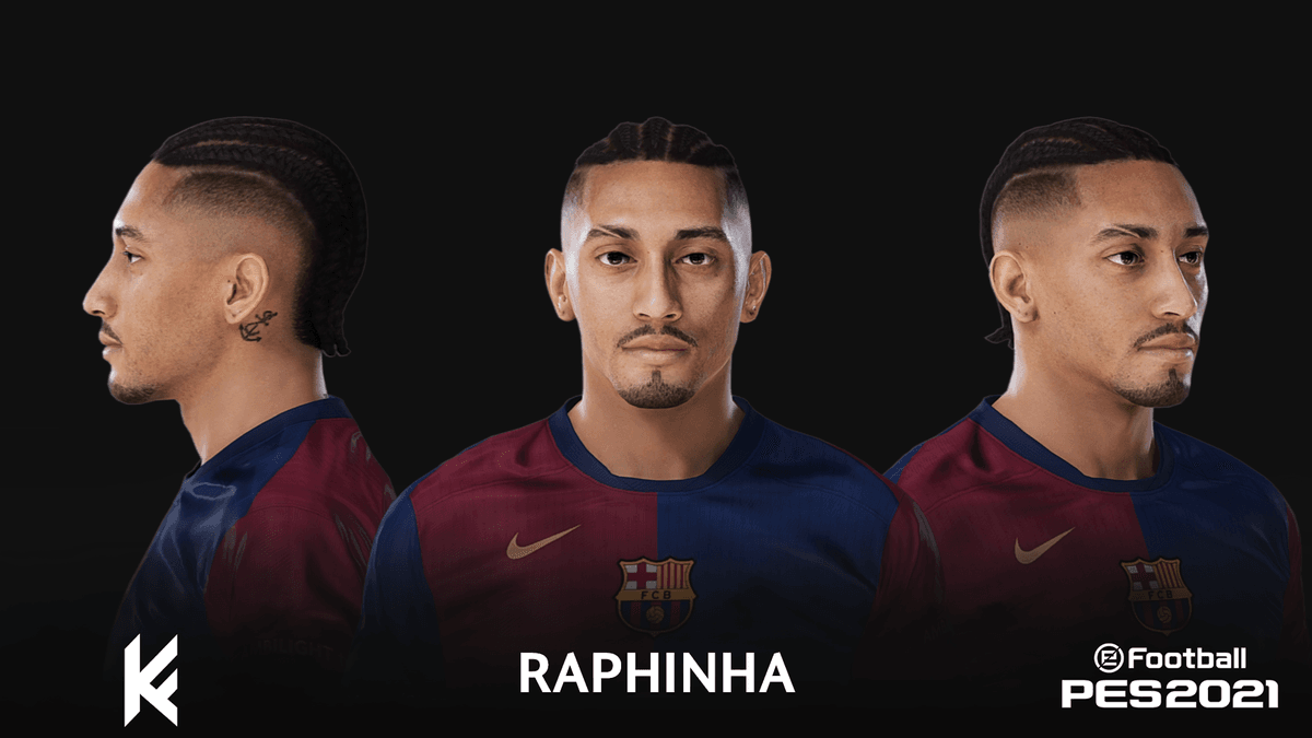Raphinha by Kodigo Facemaker (PES 2021) - Buymeacoffee