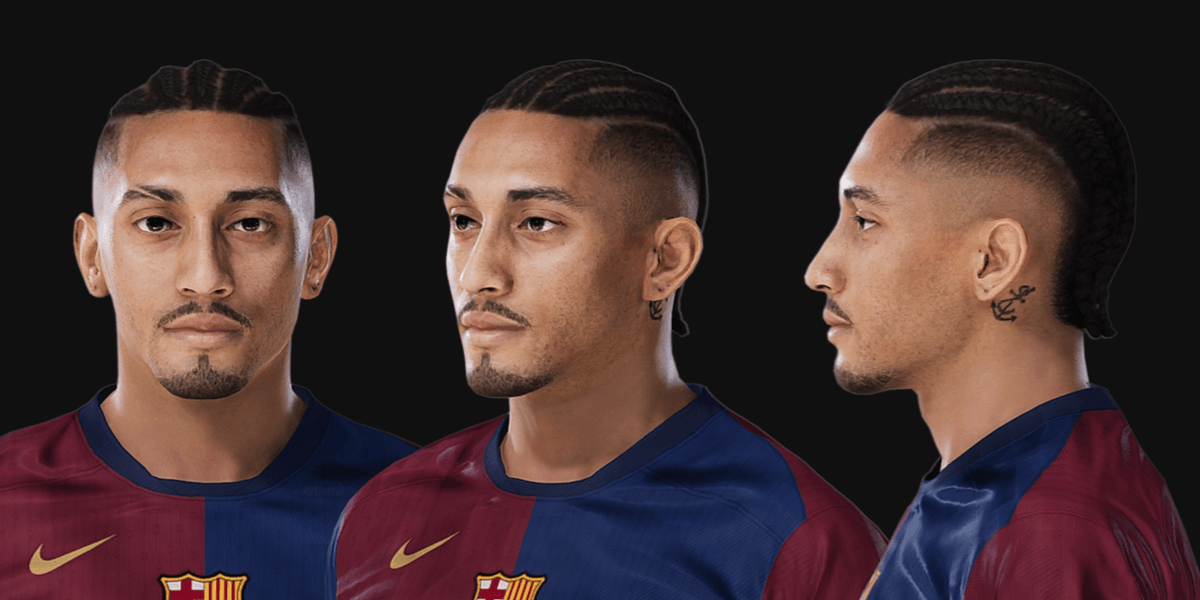 Raphinha by Kodigo Facemaker (PES 2021) - Buymeacoffee