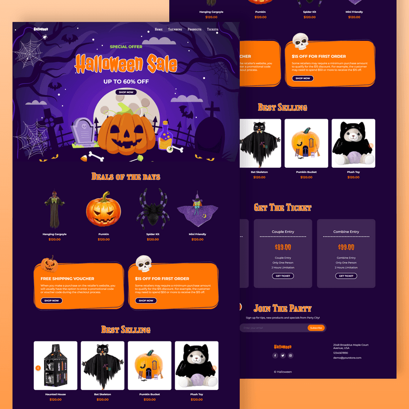 Responsive Fruits And Vegetables Website Design - Buymeacoffee