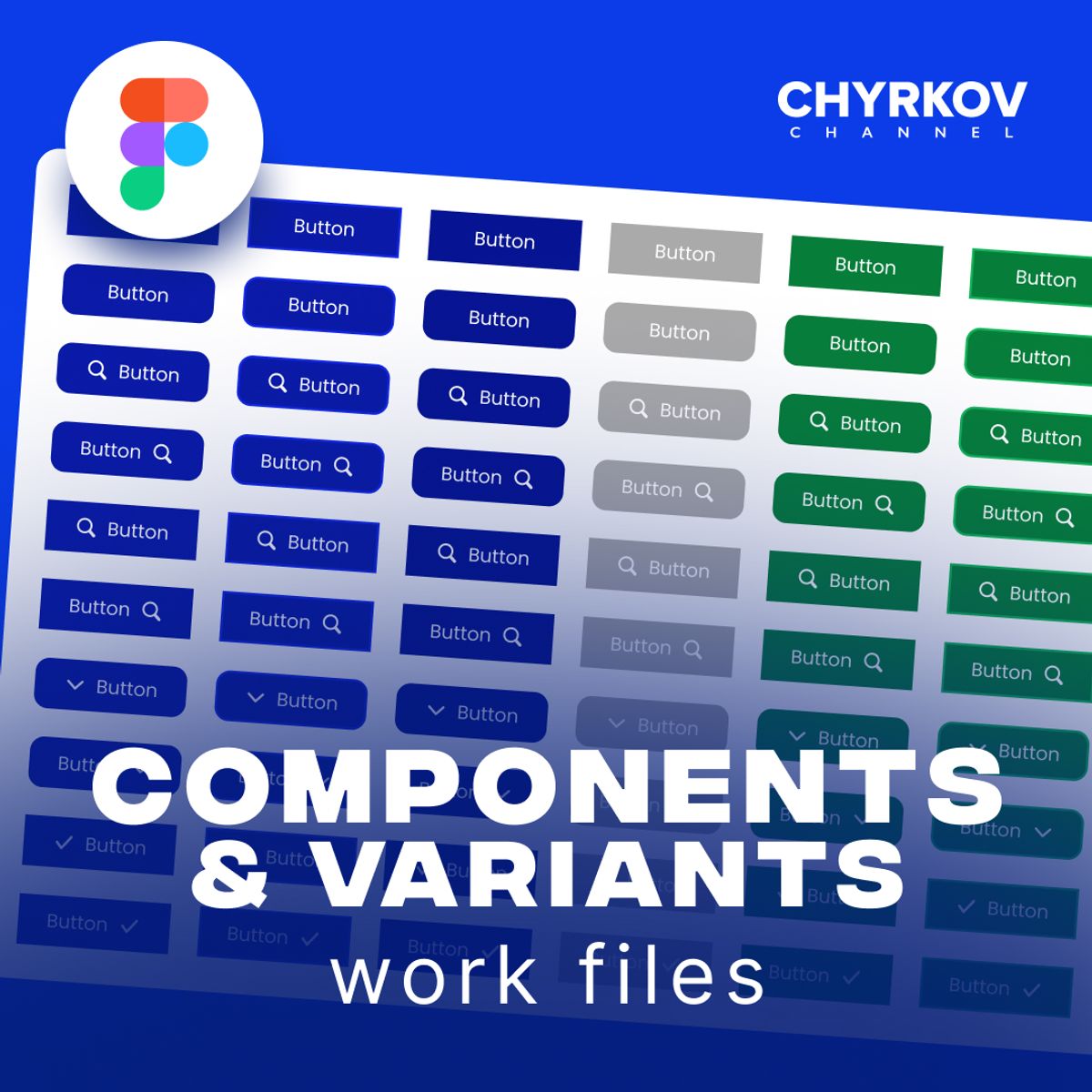Complex Button Component | Figma Tutorial - Buymeacoffee