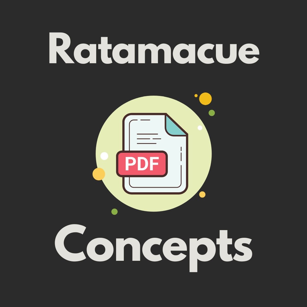 Ratamacue Concepts Drum Lesson - Buymeacoffee