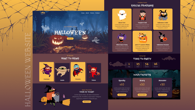 Flower Website - HTML & CSS Only | Source Code - Buymeacoffee