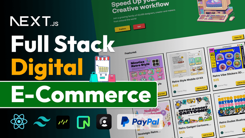 Digital E Commerce NextJs Full Stack App