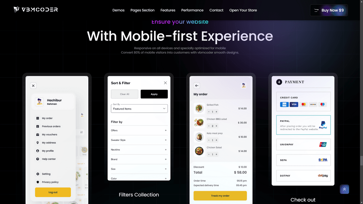 Next.js 15: Professional Static Website with Stunning Animations Source Code - Buymeacoffee