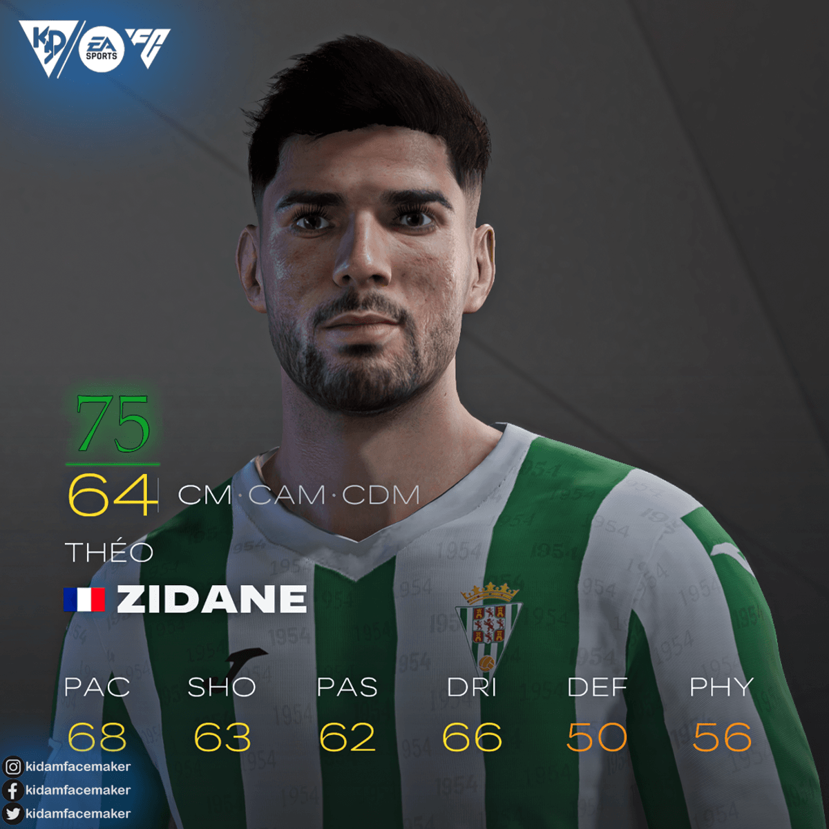 Theo Zidane FIFA23 FC24 FC25 - Buymeacoffee