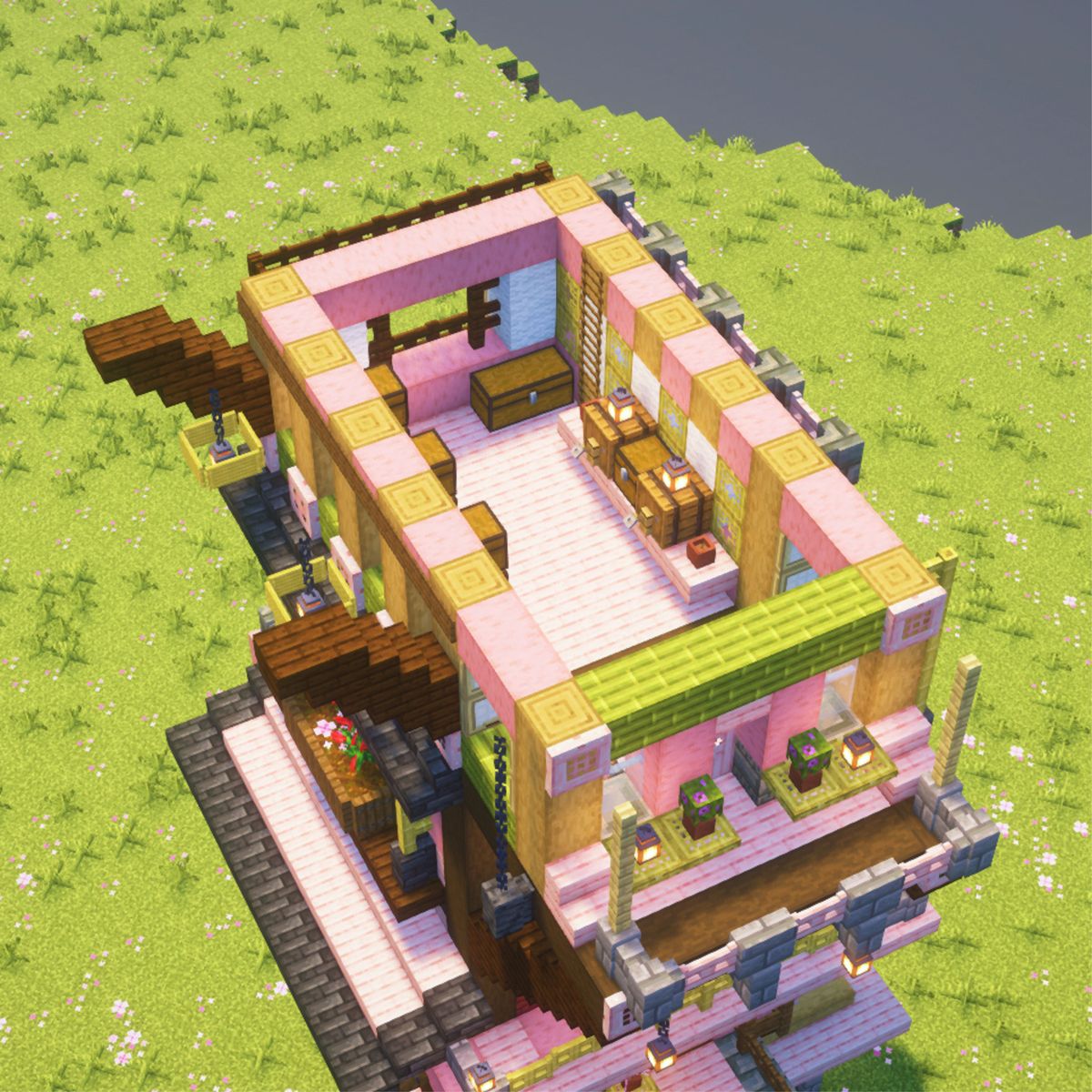 Cherry Blossom Tower House - Buymeacoffee