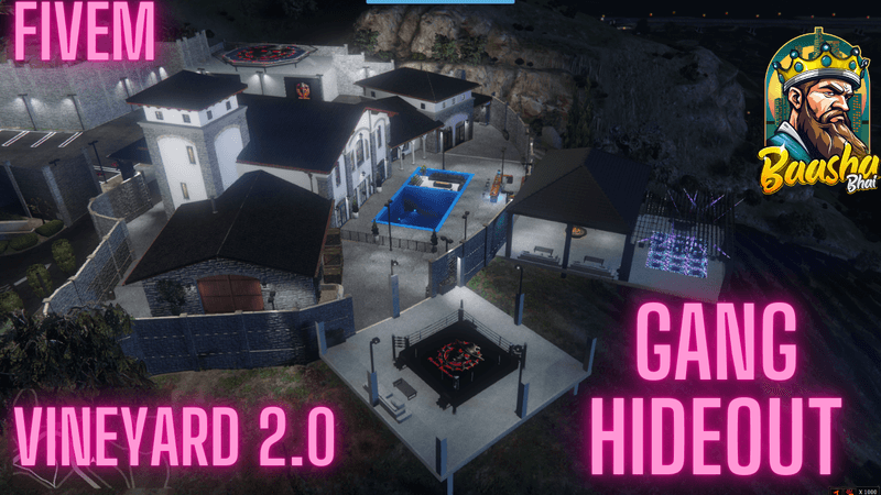 Fivem Gang Villa - Gang Villa with Secret Rooms, Mafia Mansion ...