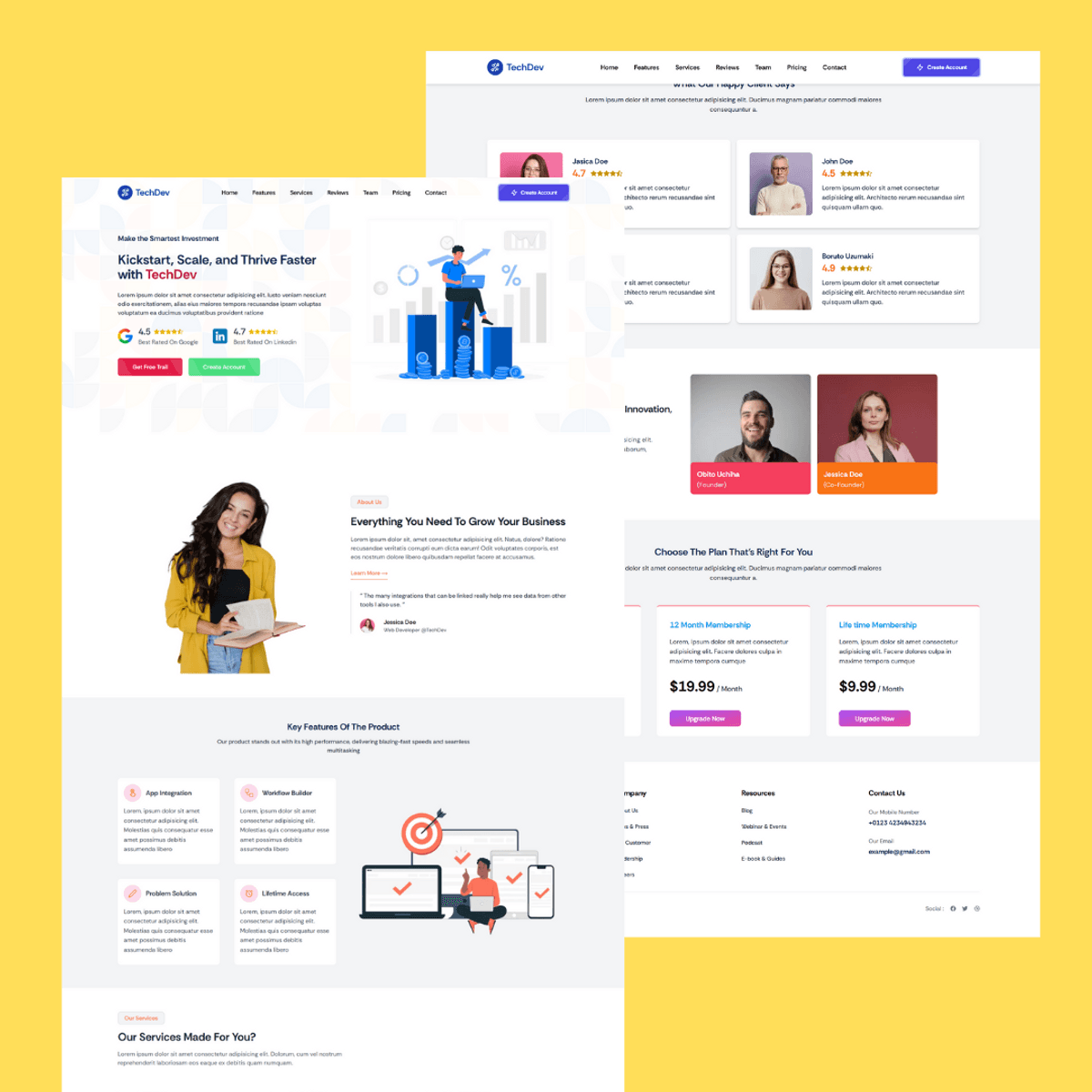 Build a Responsive Startup Website with Next.js 15, TypeScript & Tailwind CSS (Full Source Code ...
