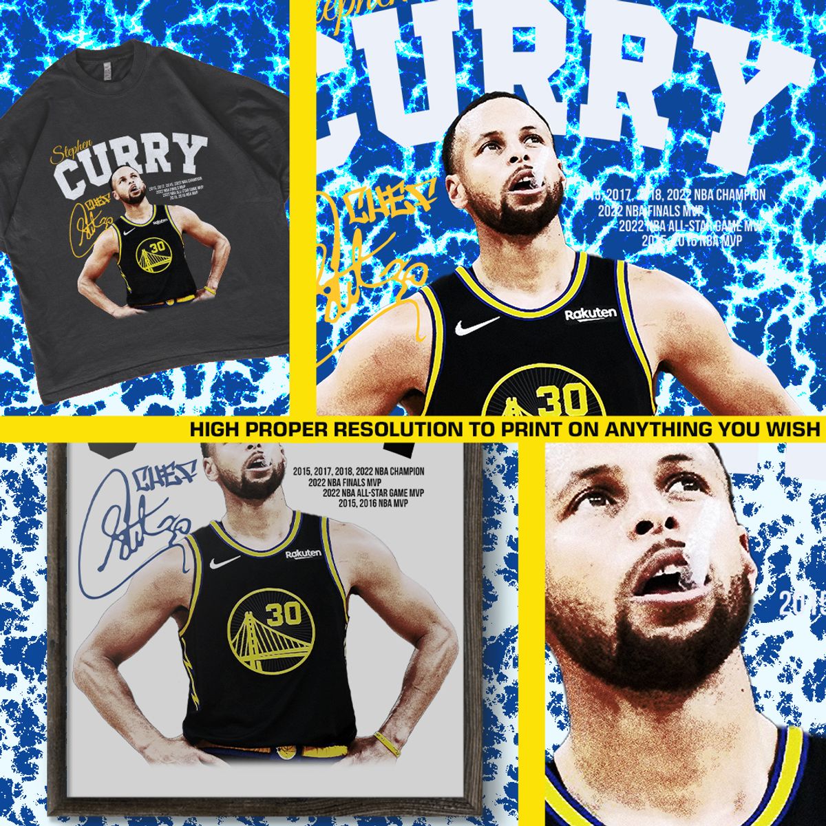 Stephen Curry Golden State Basketball Retro Design, PNG Digital ...