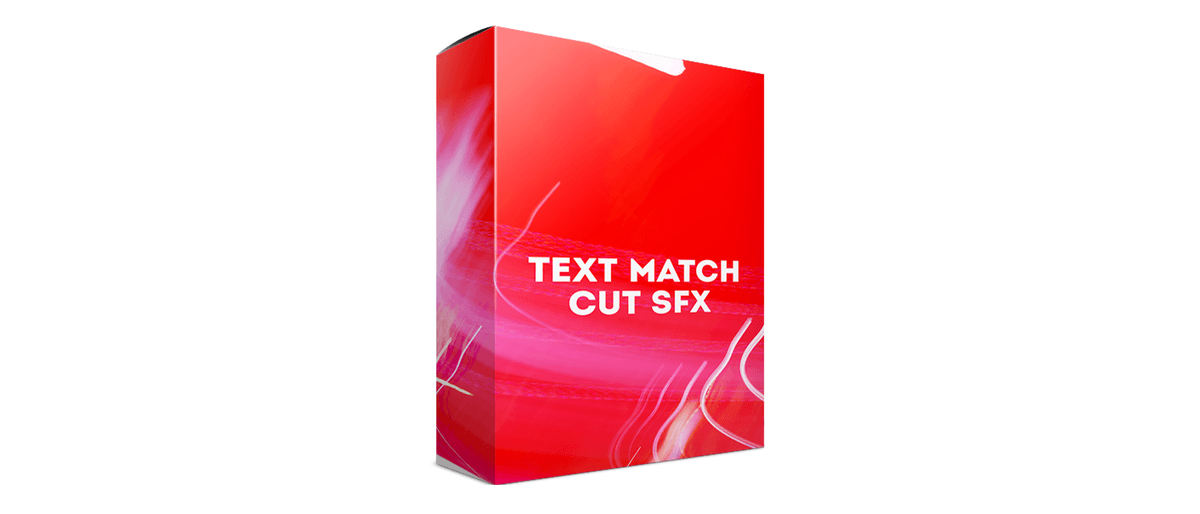 Text Match Cut SFX - Buymeacoffee