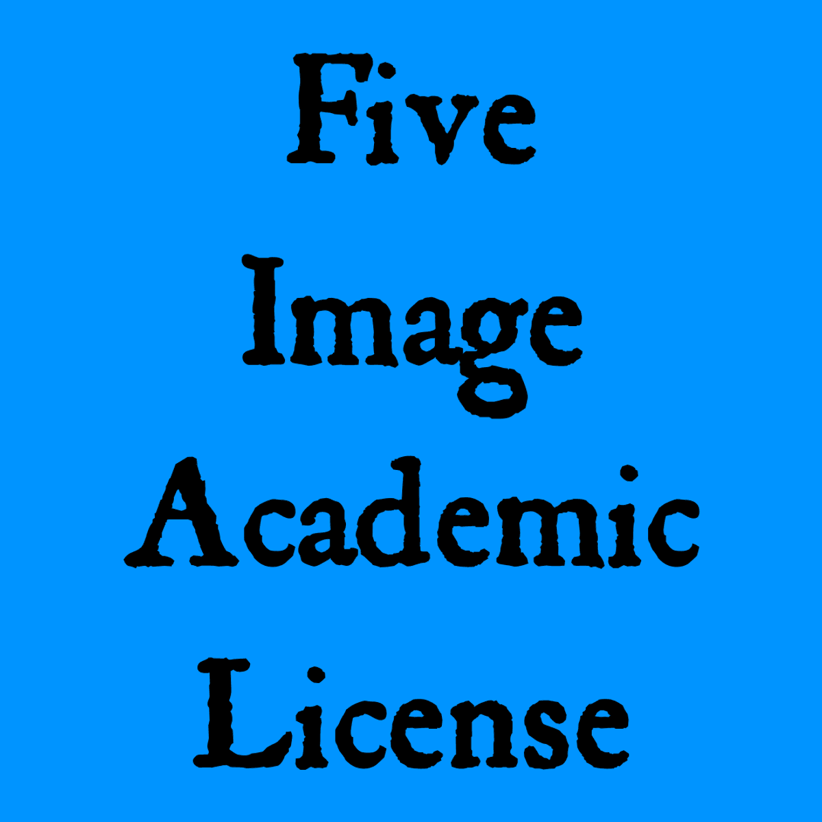 Academic Publication License for Five Images - Buymeacoffee