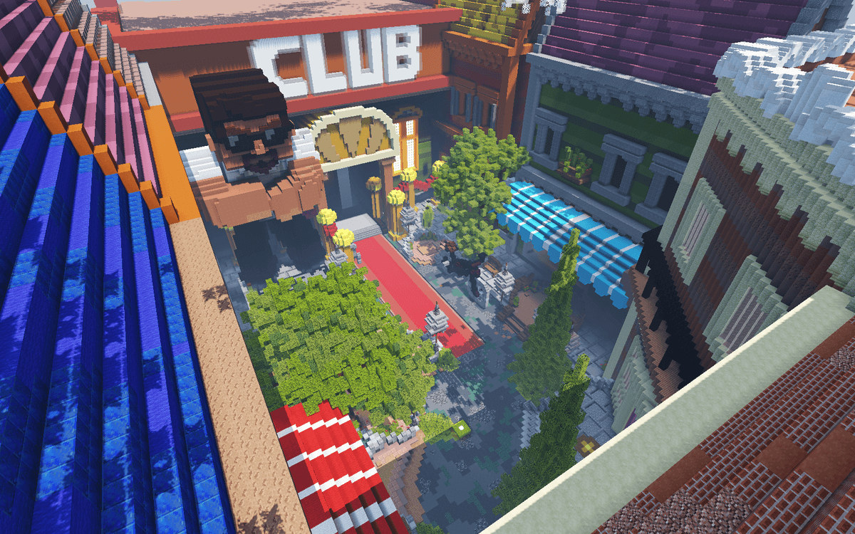 #19 PRISON CLUB | SPAWN MAP - Buymeacoffee