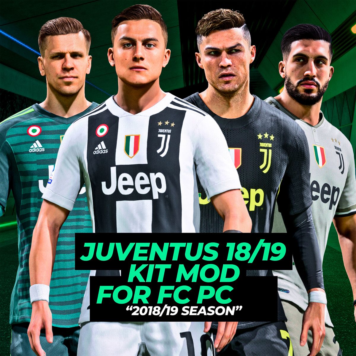 [FC25-24] Juventus FC 2018/2019 Kit - Buymeacoffee