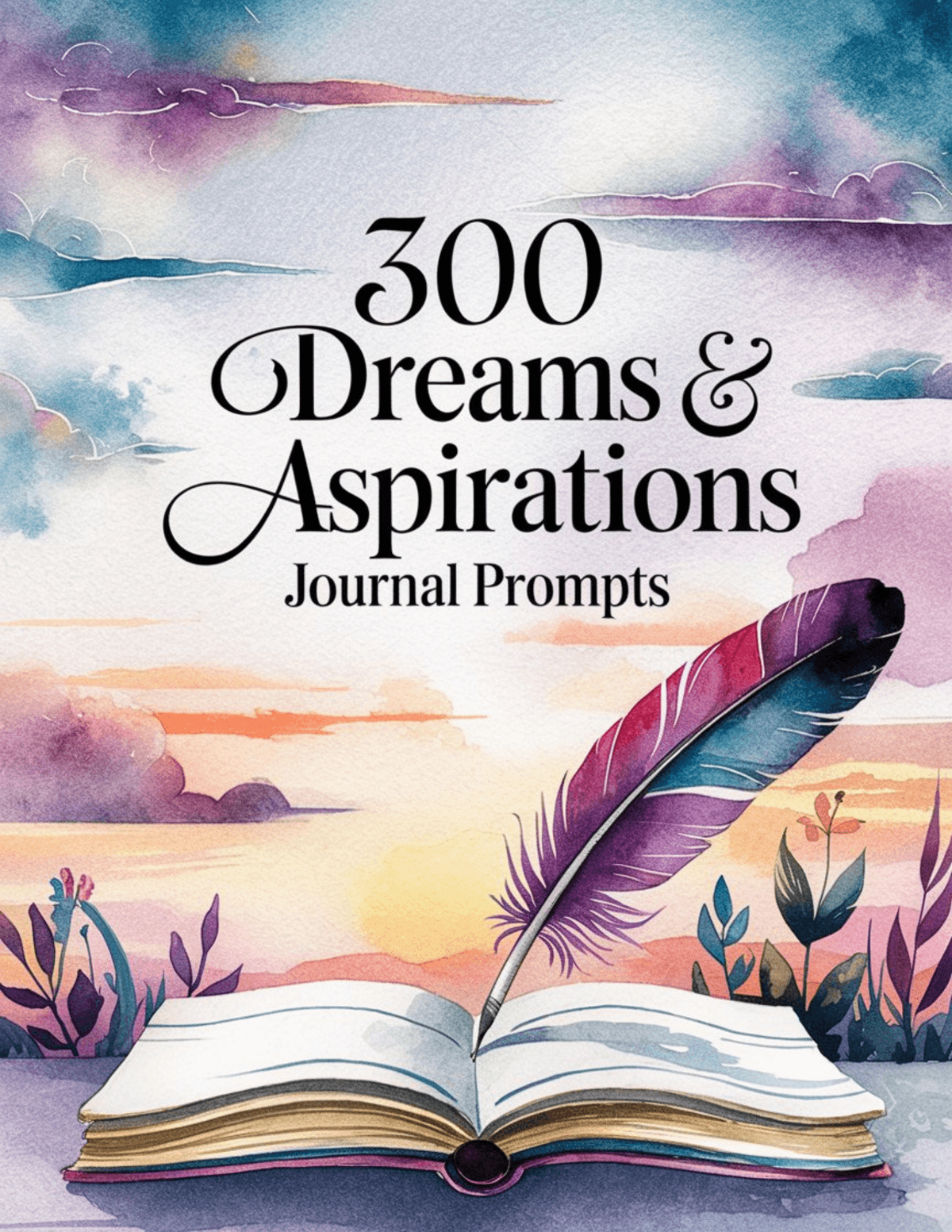 300 Dreams and Aspirations Journal Prompts - Buymeacoffee