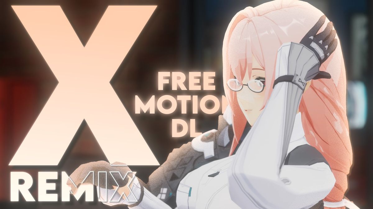 X (Remix) - Nicky Jam x J Balvin x Ozuna x Maluma - MMD Motion DL/ Single Version - Buymeacoffee