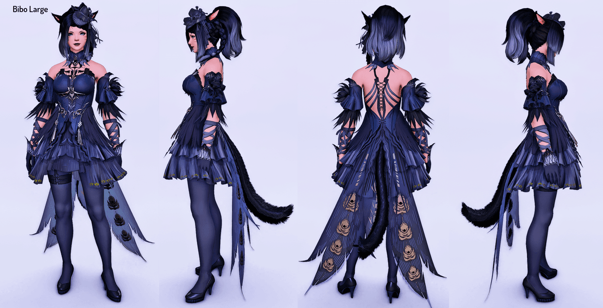 Qu - Ashen Wings outfit - Buymeacoffee