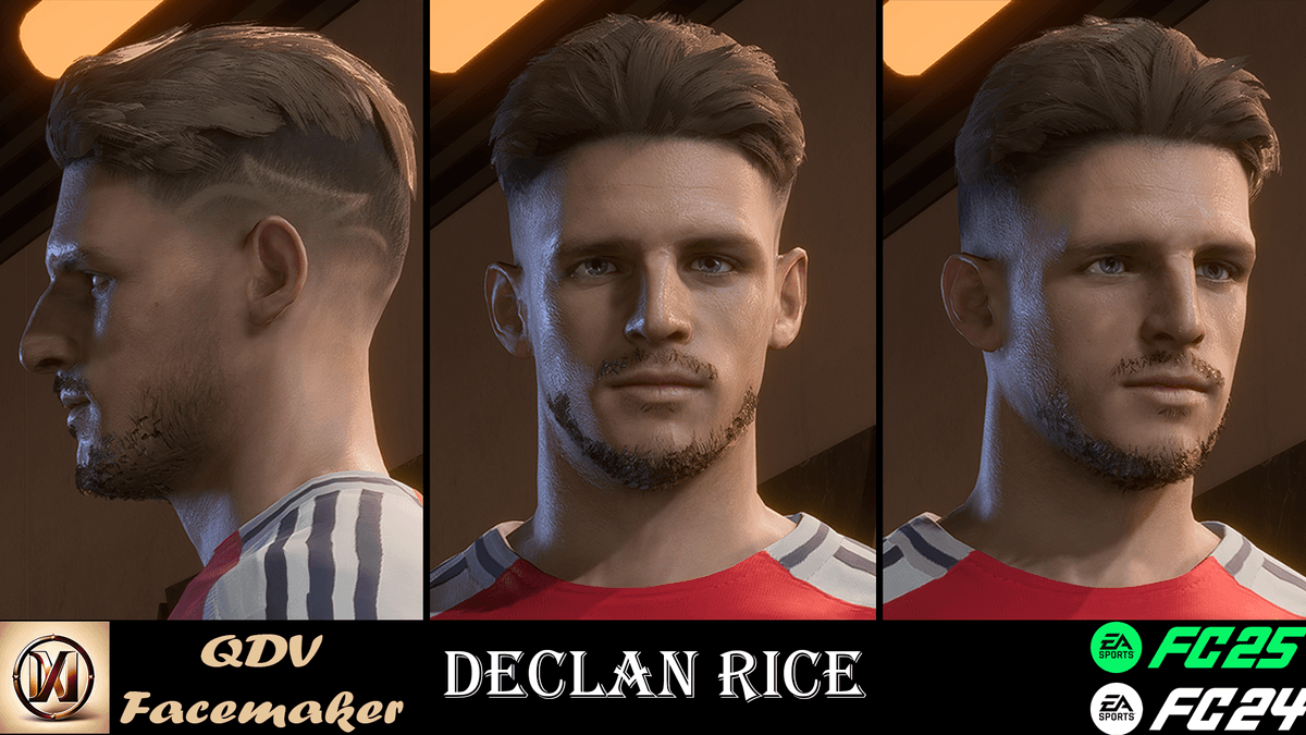 [NEW] Declan Rice Face Update - [FC 24/25][FIFA 23] - Buymeacoffee