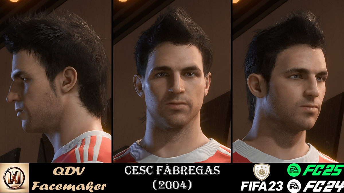[CLASSIC] Cesc Fàbregas (2004) Face Mod [FC 24/25][FIFA 23] - Buymeacoffee