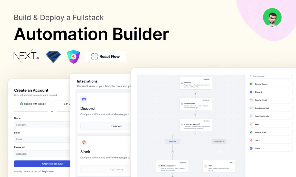 NextJS Workflow Automation Builder - Buymeacoffee