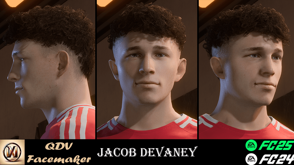 [NEW] Jacob Devaney Face Mod - [FC 24/25] - Buymeacoffee