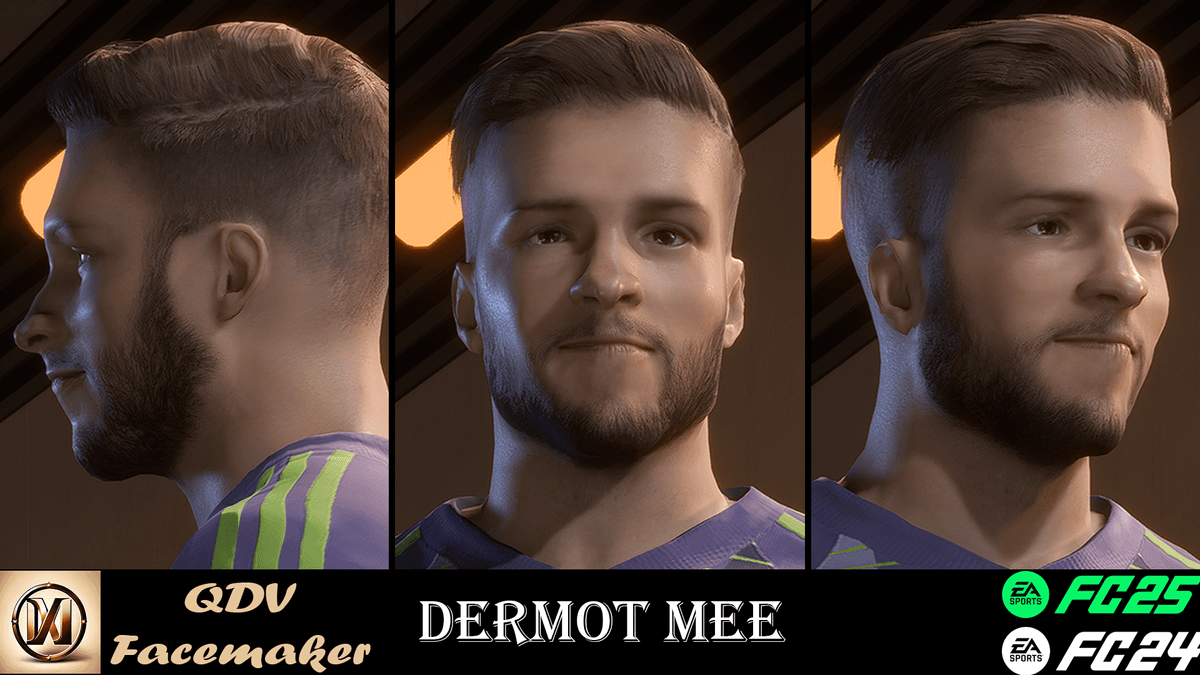 [NEW] Dermot Mee Face Mod - [FC 24/25] - Buymeacoffee