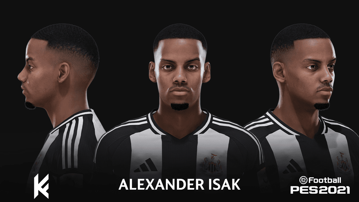 Alexander Isak by Kodigo Facemaker (PES 2021) - Buymeacoffee