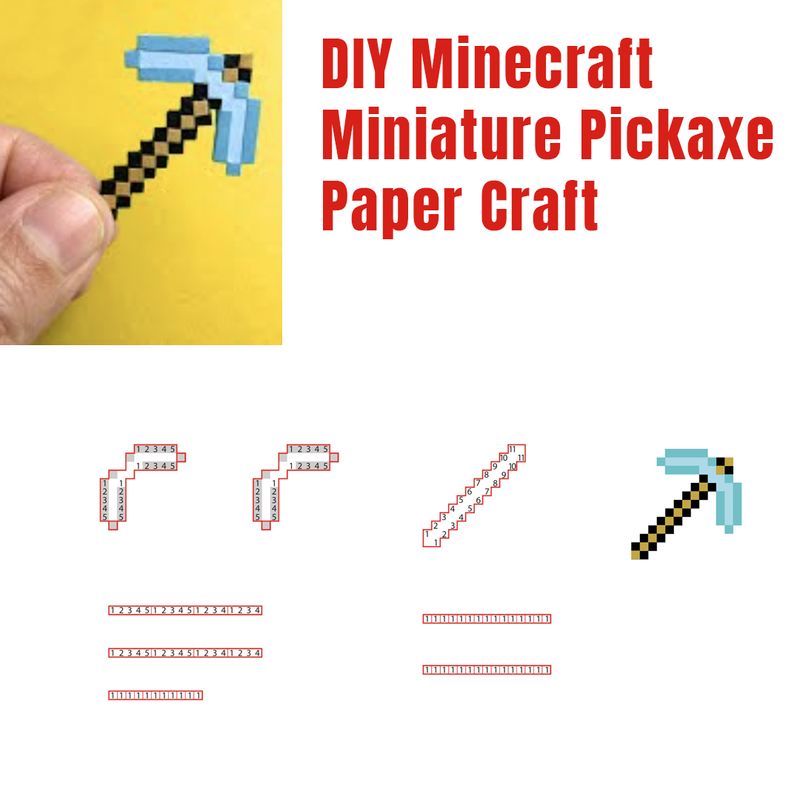 DIY Minecraft Wolf Paper Craft Template - Buymeacoffee