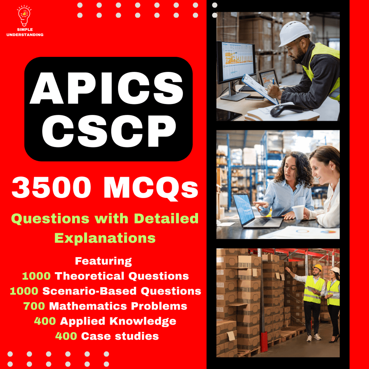 CSCP Exam Prep: 3,500+ Practice Questions & Math Problems with Detailed ...