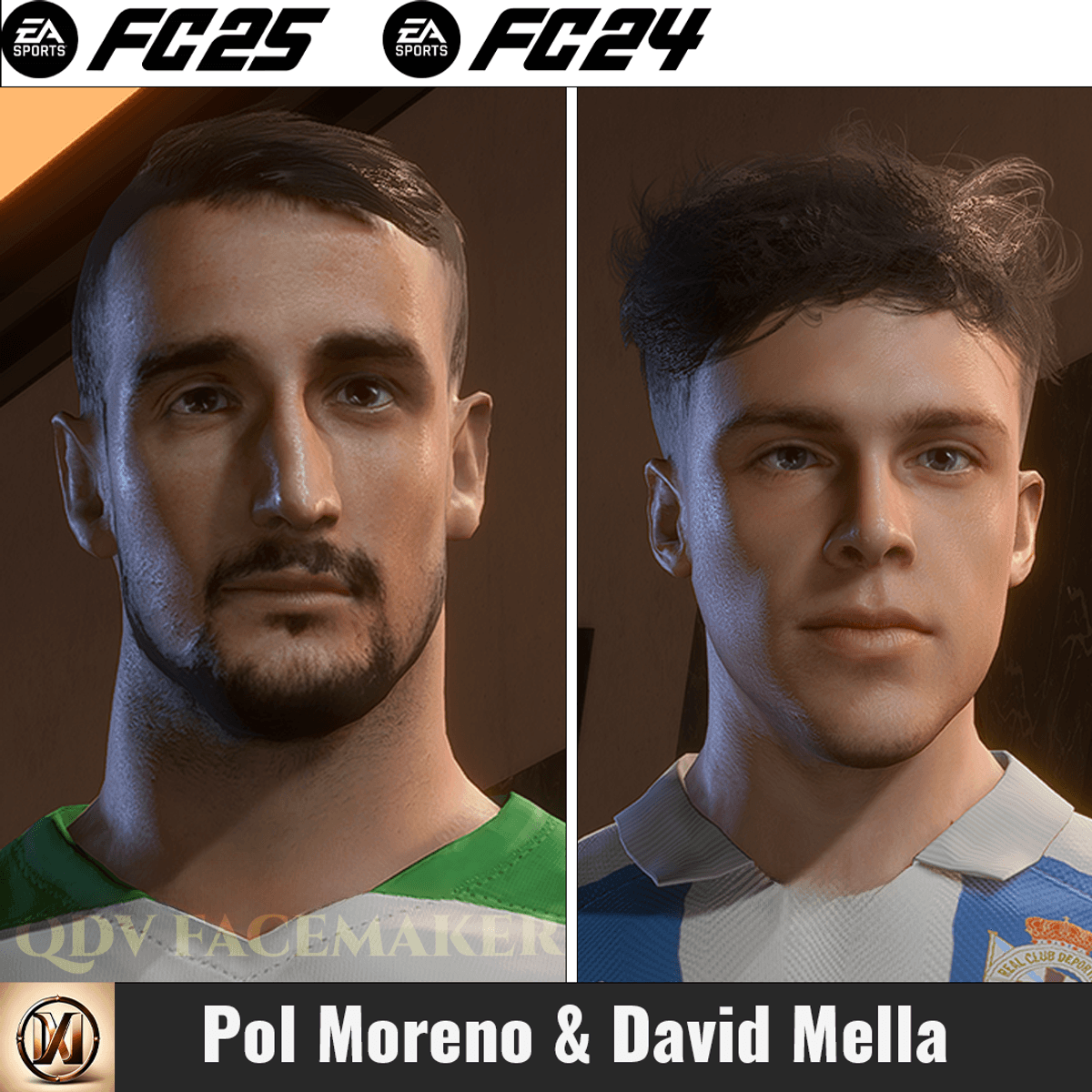 [NEW] Spanish Liga Face Pack - [Meshes & Textures] - Buymeacoffee