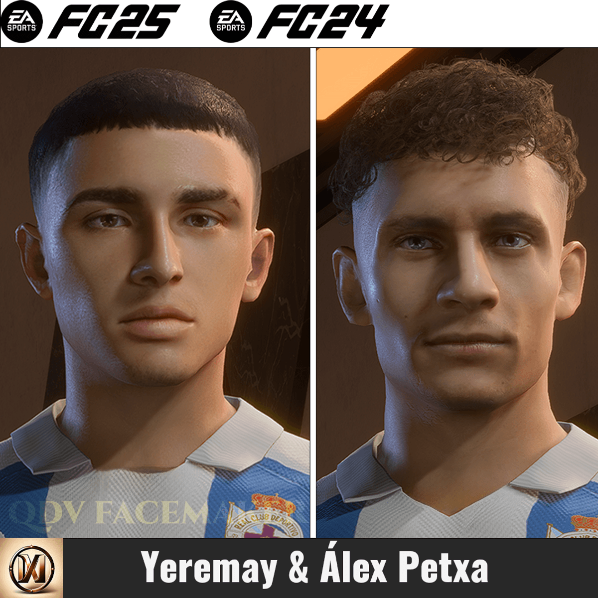 [NEW] Spanish Liga Face Pack - [Meshes & Textures] - Buymeacoffee