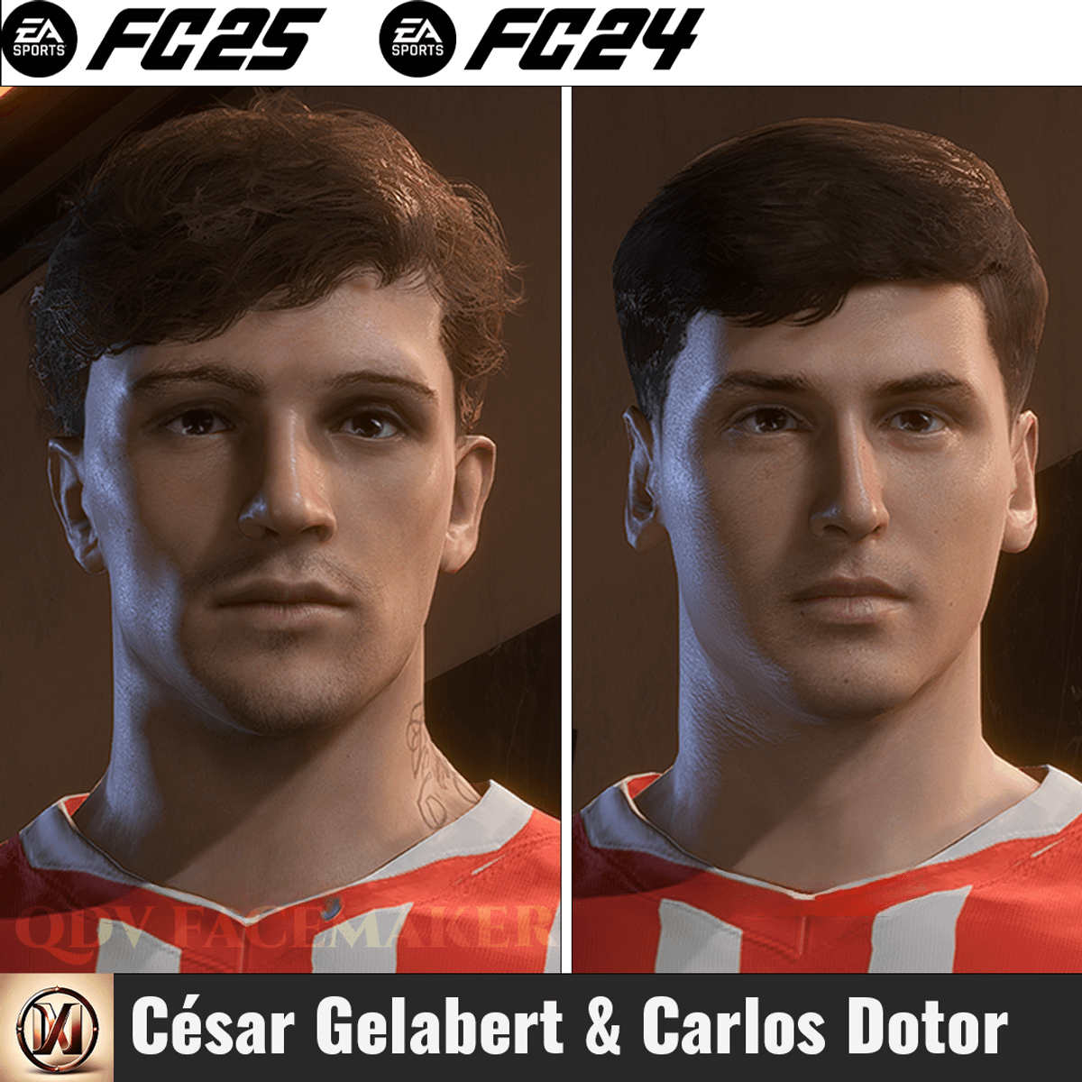 [NEW] Spanish Liga Face Pack - [Meshes & Textures] - Buymeacoffee
