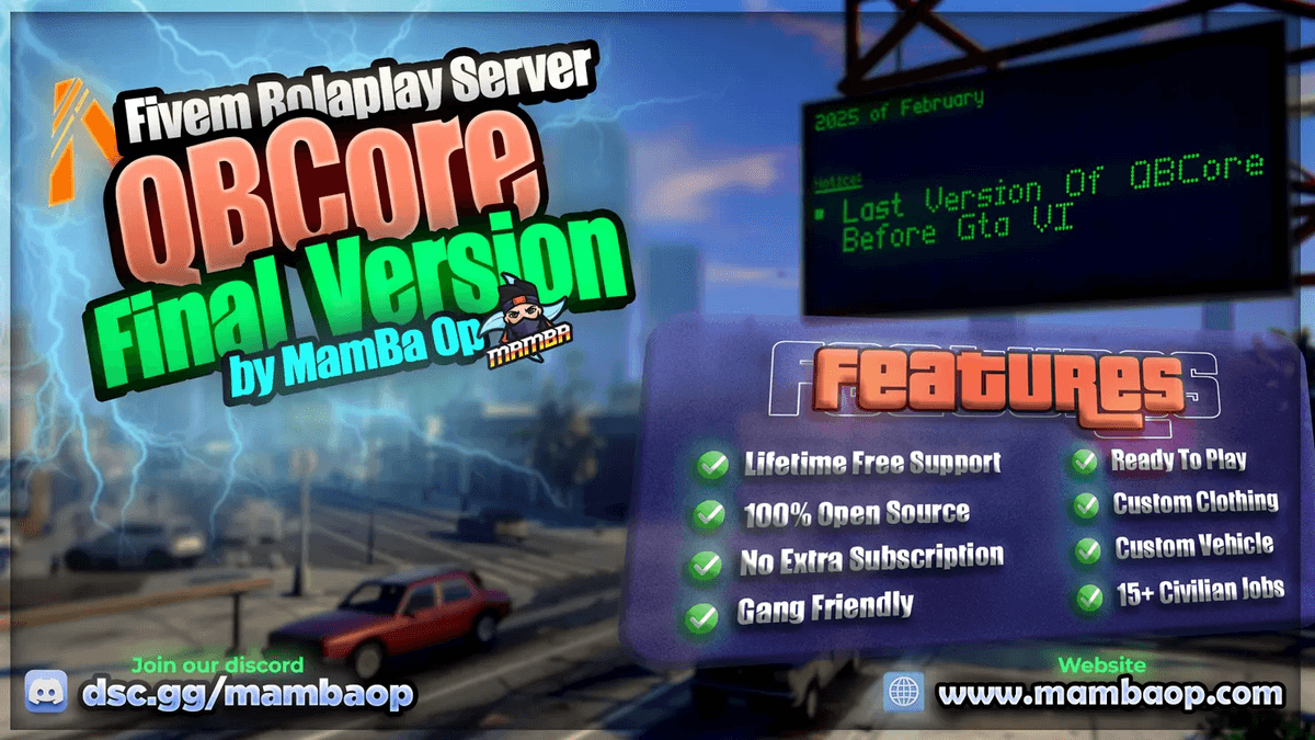 [NEW] Complete FiveM Server For Sell | Fully Custom Scripts | FiveM Full Ready Server - Buymeacoffee