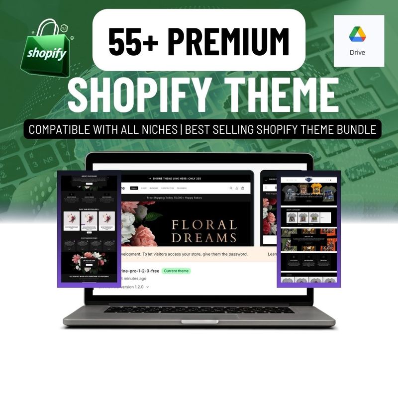🚀Three Shopify Shrine Pro Themes v1.5.2 2025 v1.3.0 & v1.2.0-Fully ...