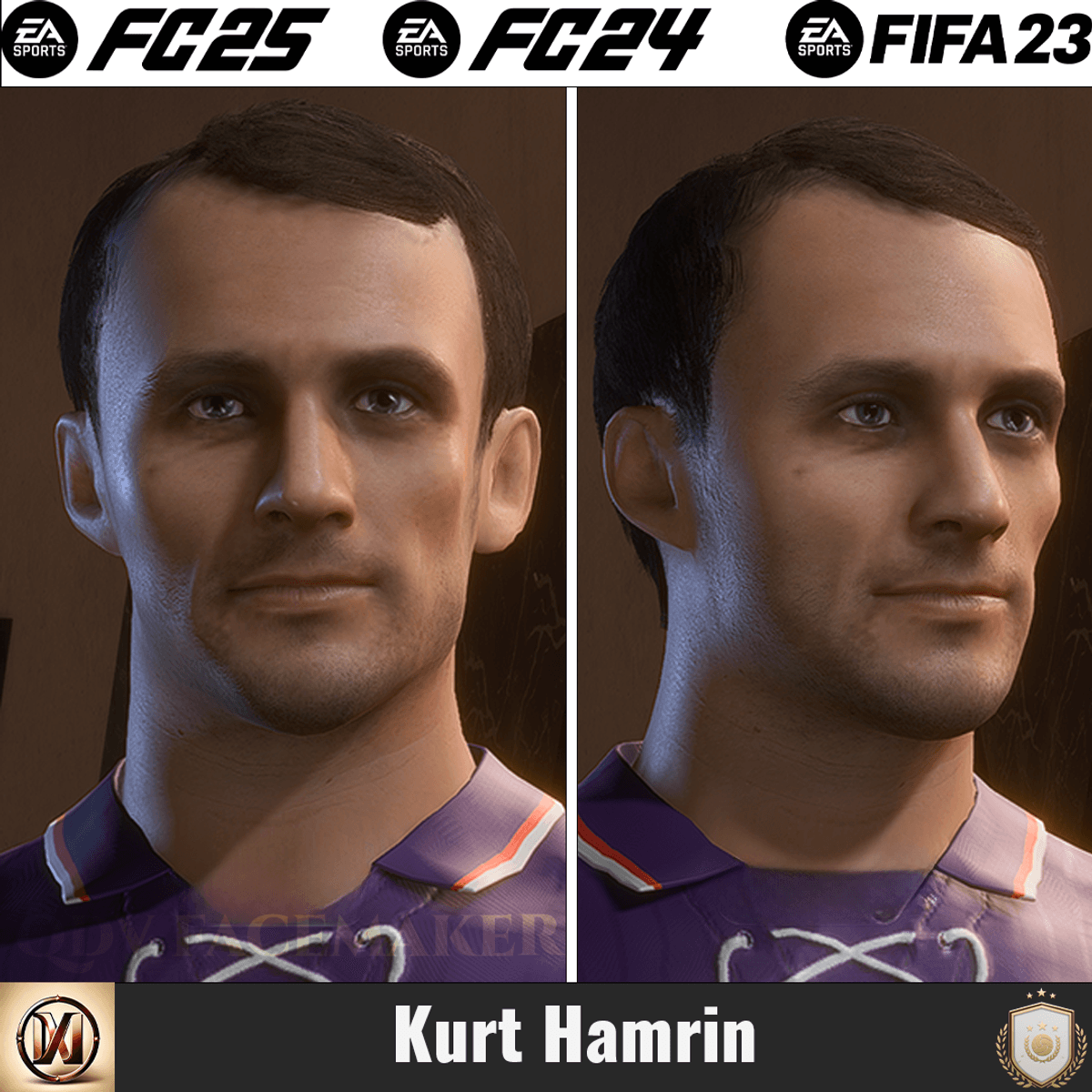[CLASSIC] Kurt Hamrin Face Mod - [FC 24/25][FIFA 23] - Buymeacoffee