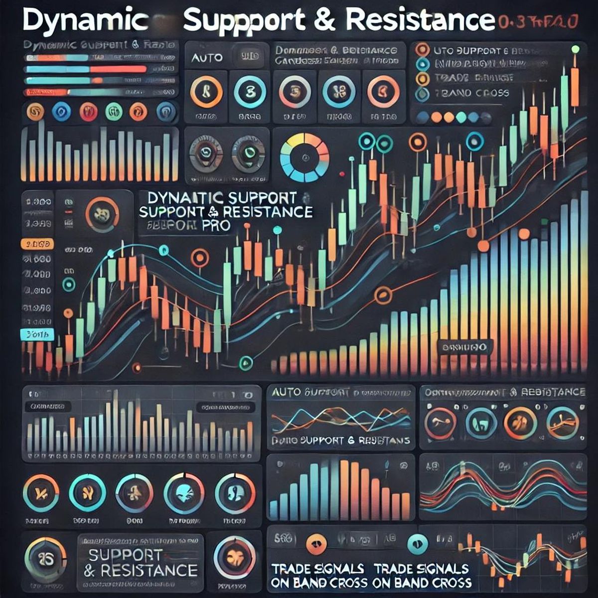 Dynamic Support & Resistance Pro - Premium NinjaTrader 8 Trading Indicator - Buymeacoffee