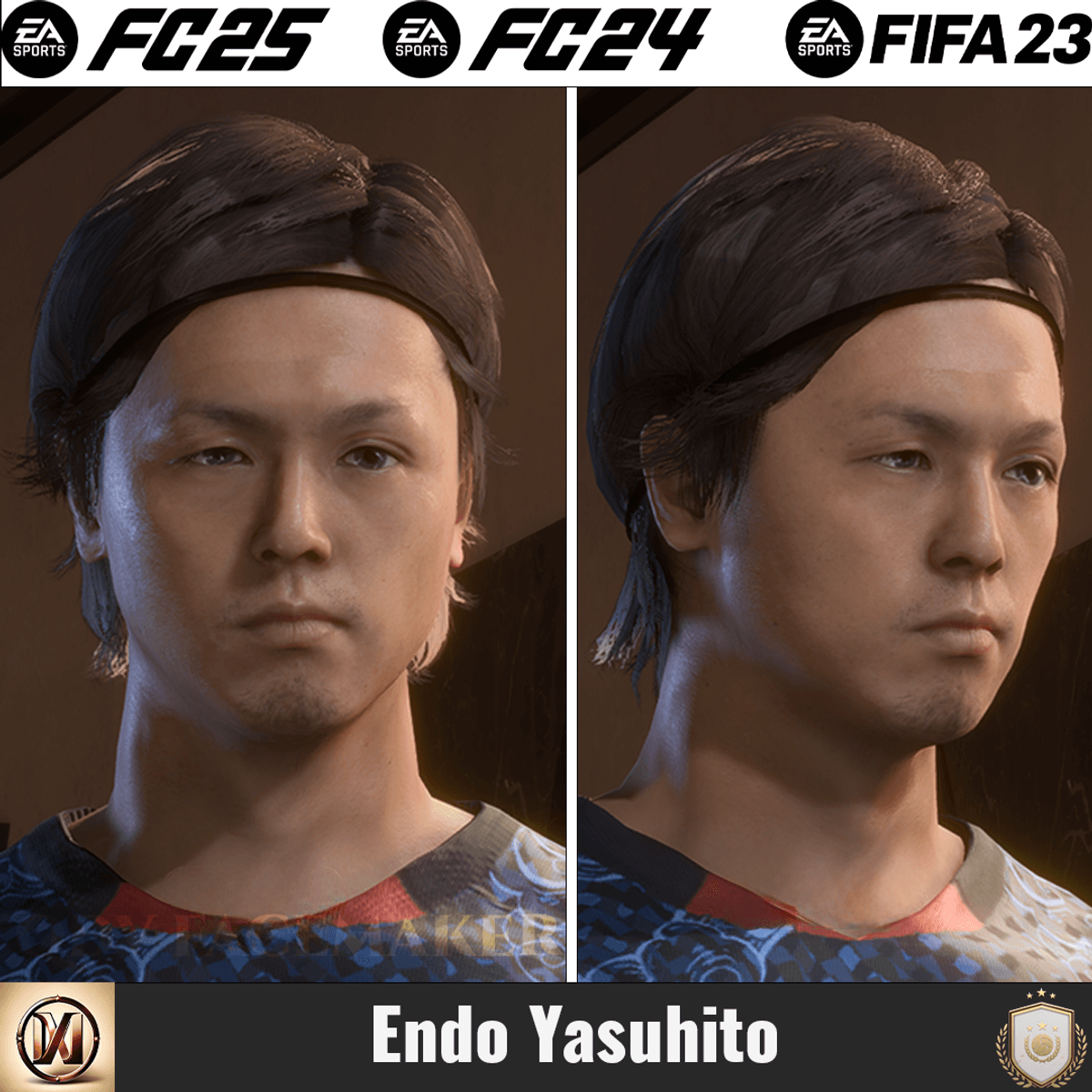 [CLASSIC] Endo Yasuhito Face Mod - [FC 24/25][FIFA 23] - Buymeacoffee