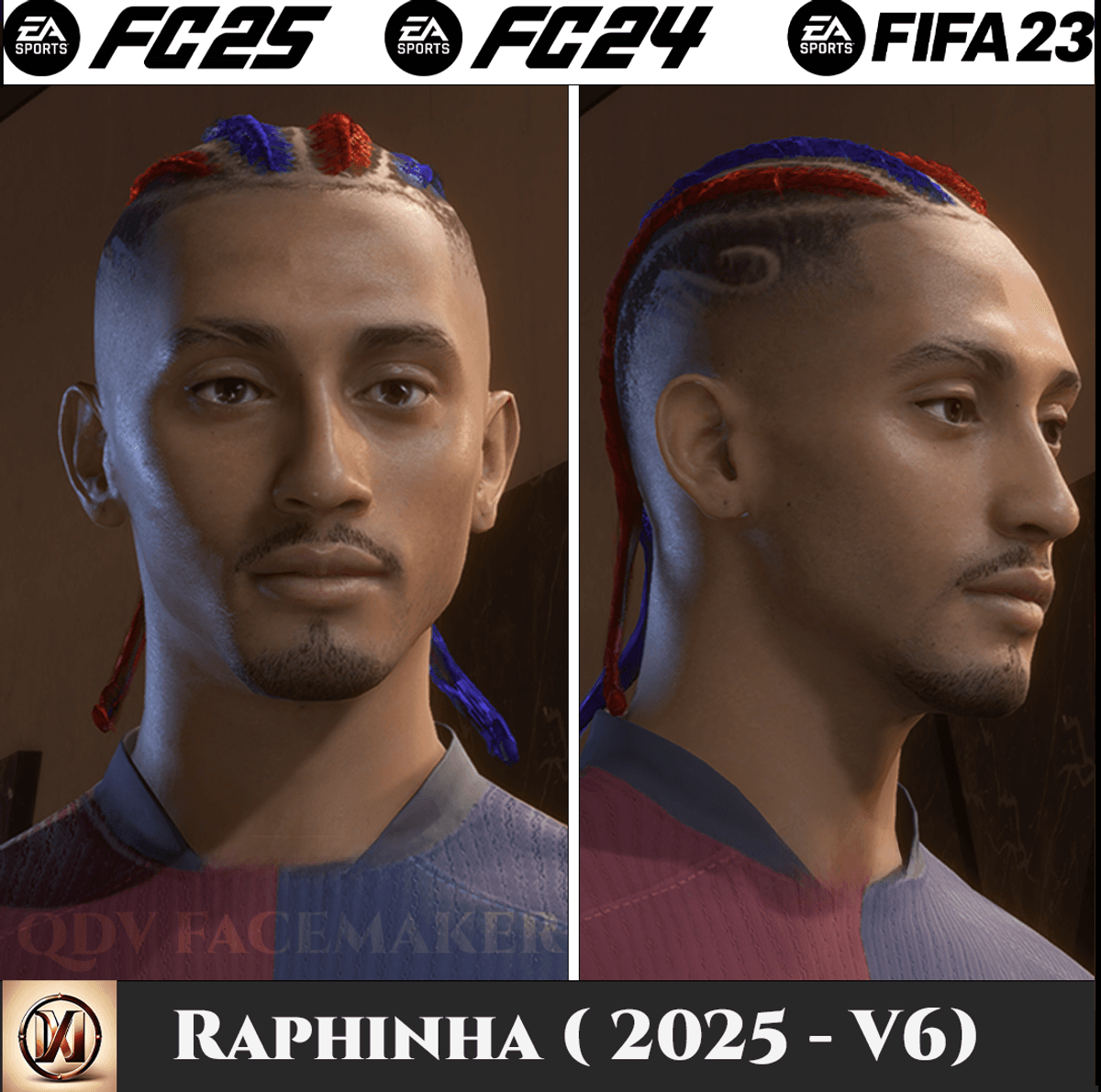 [NEW] Raphinha (2025 - V6) Face Mod - [FC 24/25][FIFA 23][FREE ...