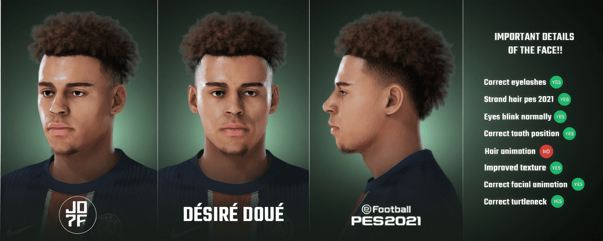Désiré Doué - PES 2021 (PC MOD) - Buymeacoffee