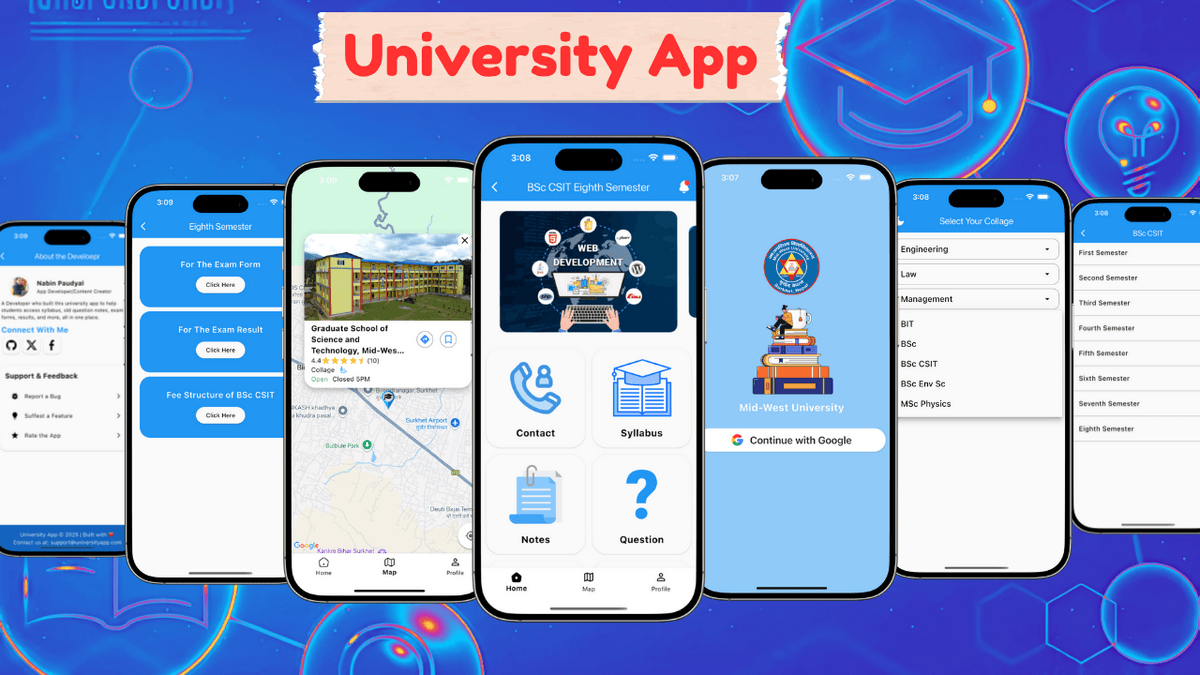 Complete University App - Buymeacoffee