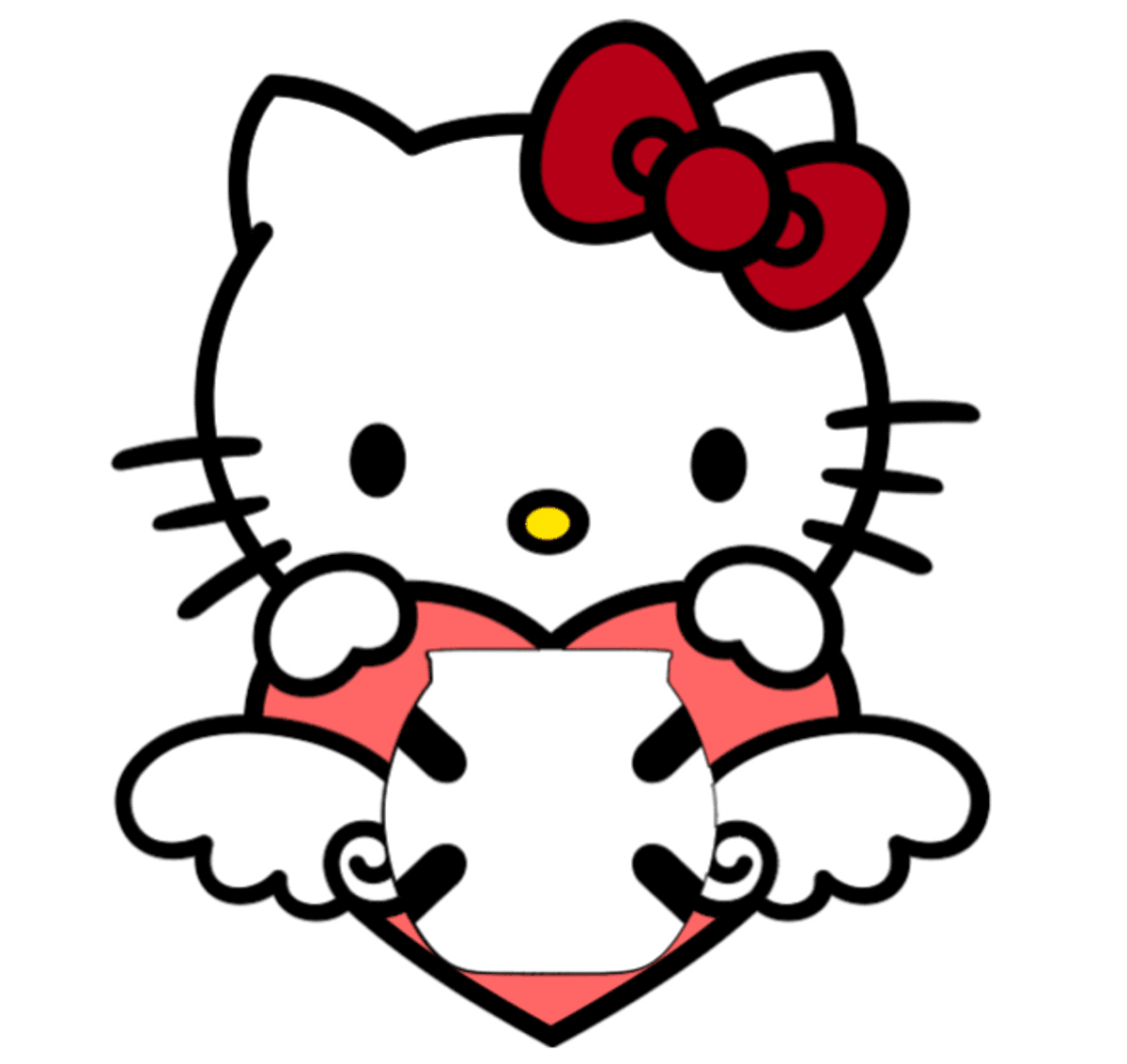 Hk Valentines Day Heart w/ Wings Buzzball Holder SVG FILE - Buymeacoffee