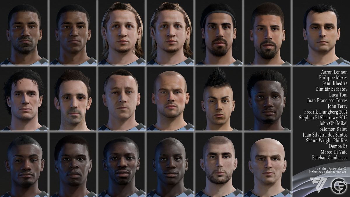 [FIFA-FC] Mega Facepack FP05 - MOD files - Buymeacoffee