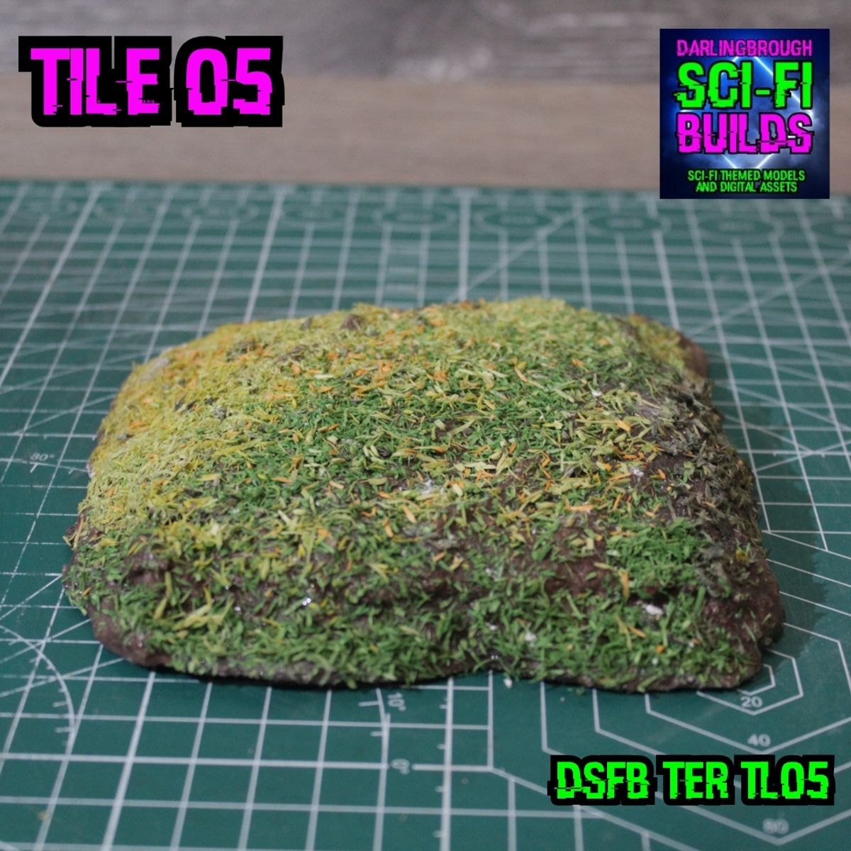 Summer / Autumn TILE 05 - Diorama / Scenery / Model Terrain for table ...