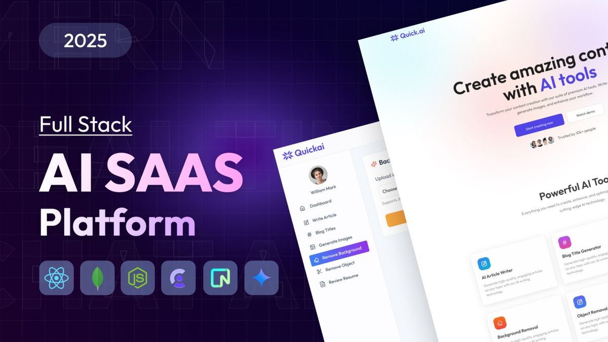 Full Stack AI SaaS App Source Code - Buymeacoffee
