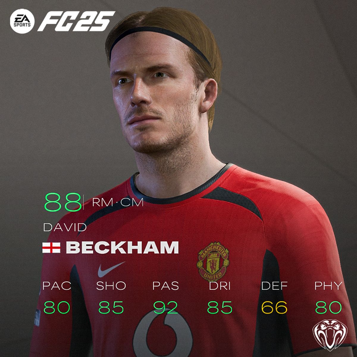 David Beckham Hair Band For FC25 - Buymeacoffee