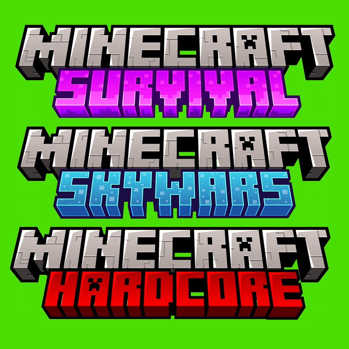 Minecraft Green Screen Pack - Buymeacoffee