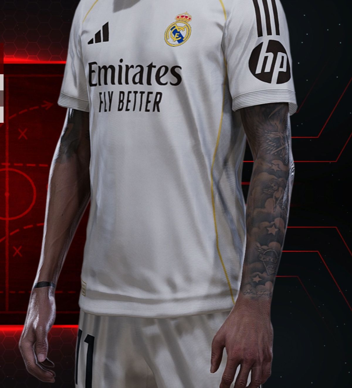 Rodrygo V2 🇧🇷 Update Arms tattoo 💥 - Buymeacoffee