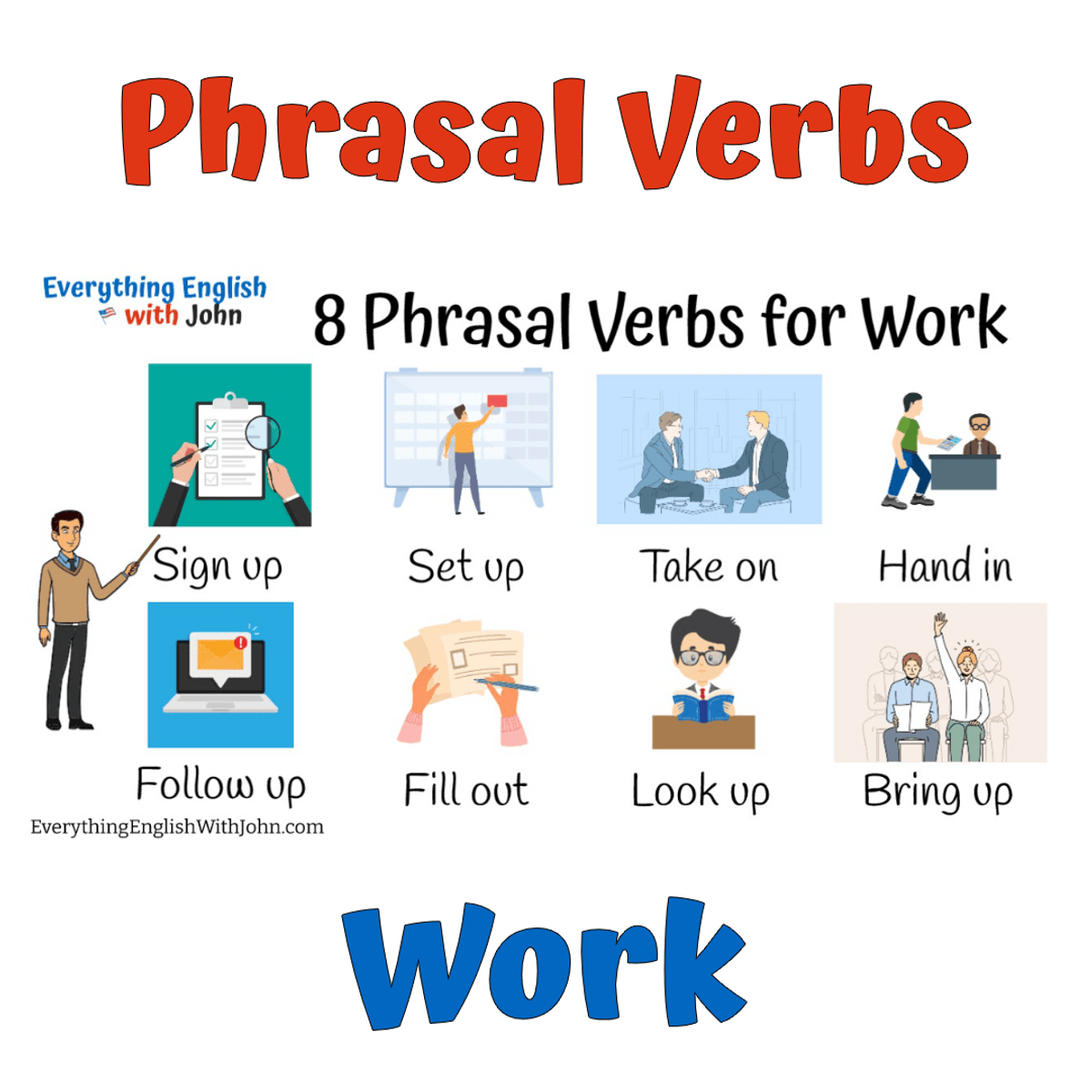Phrasal Verbs for Work - Buymeacoffee