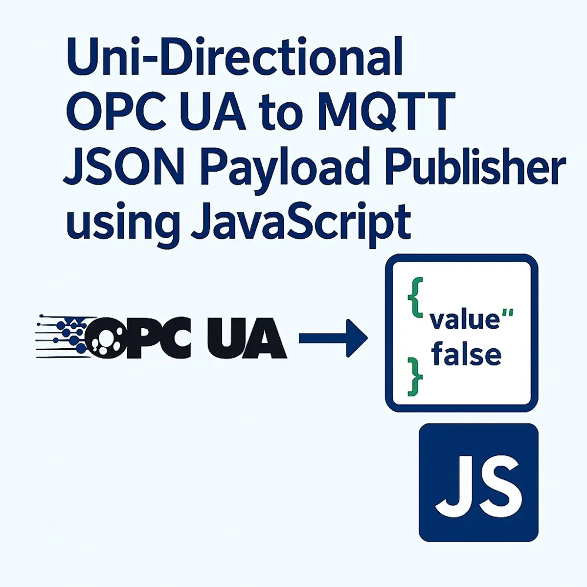 Uni-Directional OPC UA to MQTT Publisher using JavaScript (JSON Payload) - Buymeacoffee