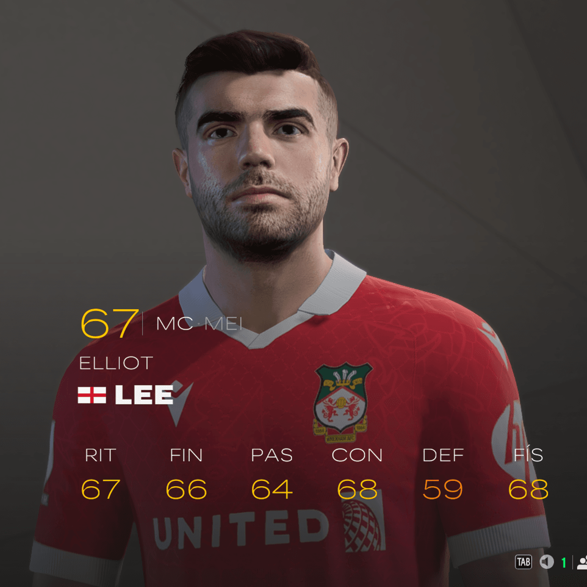 Face Eliot Lee mod for EA FC 25 - Buymeacoffee