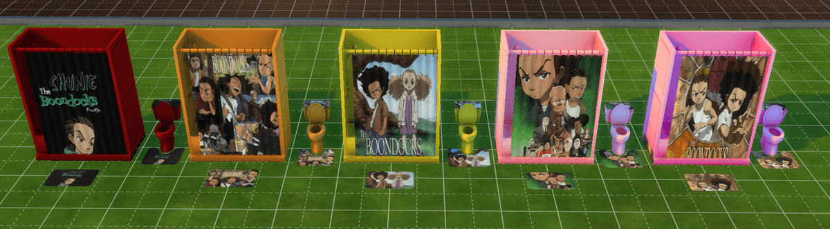 The Boondocks Bathroom Set - Buymeacoffee